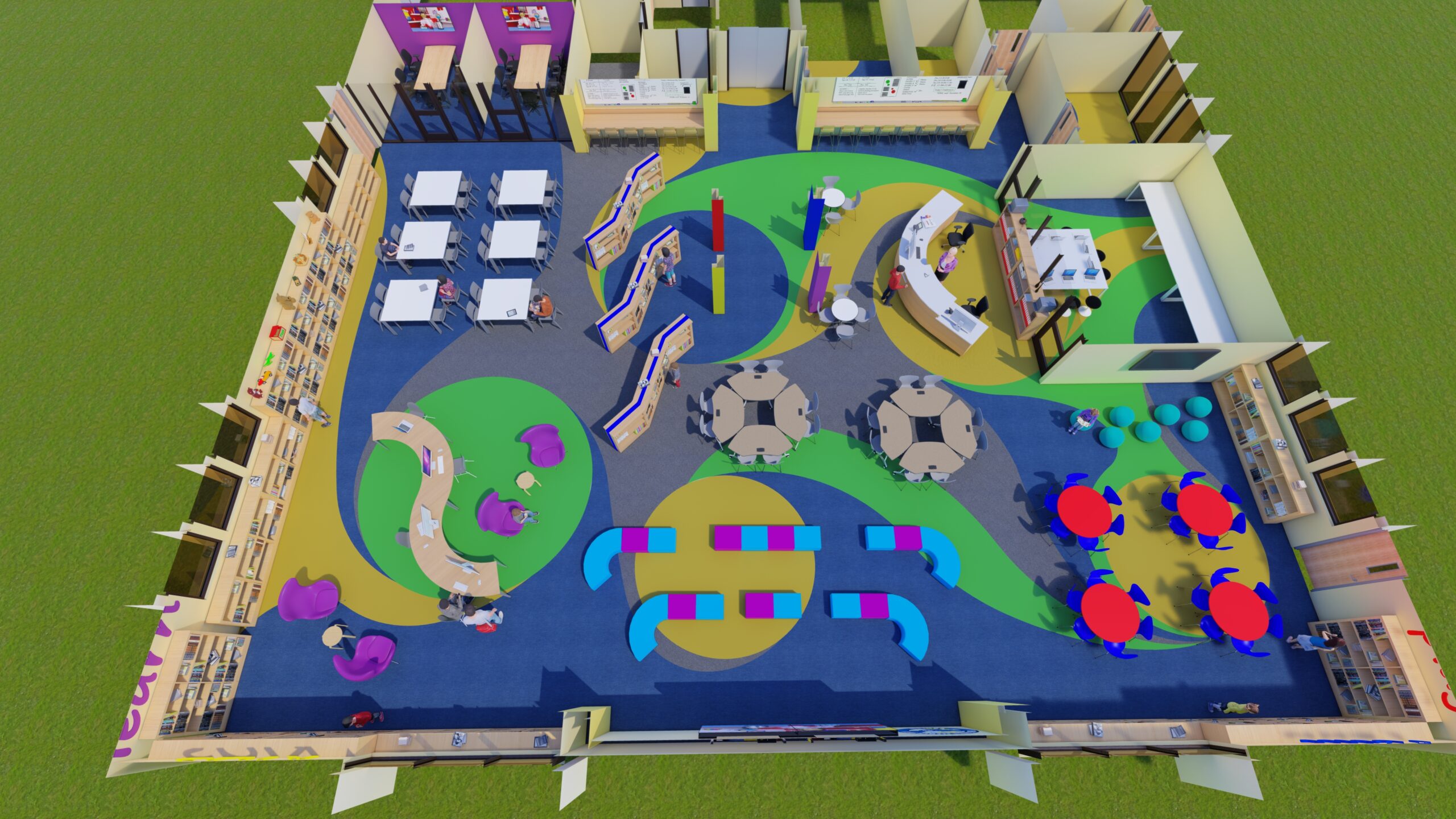 Site Plan For Elementary School Renovation Project